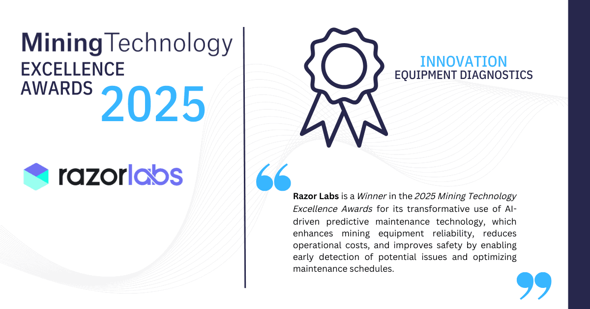 Razor Labs Wins the 2025 Mining Technology Excellence Award - Razor Labs